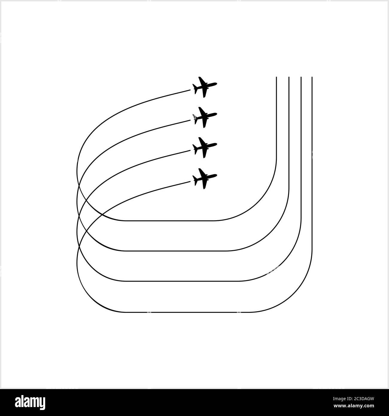 Airplane Flying Formation, Air Show Display, The Disciplined Flight ...