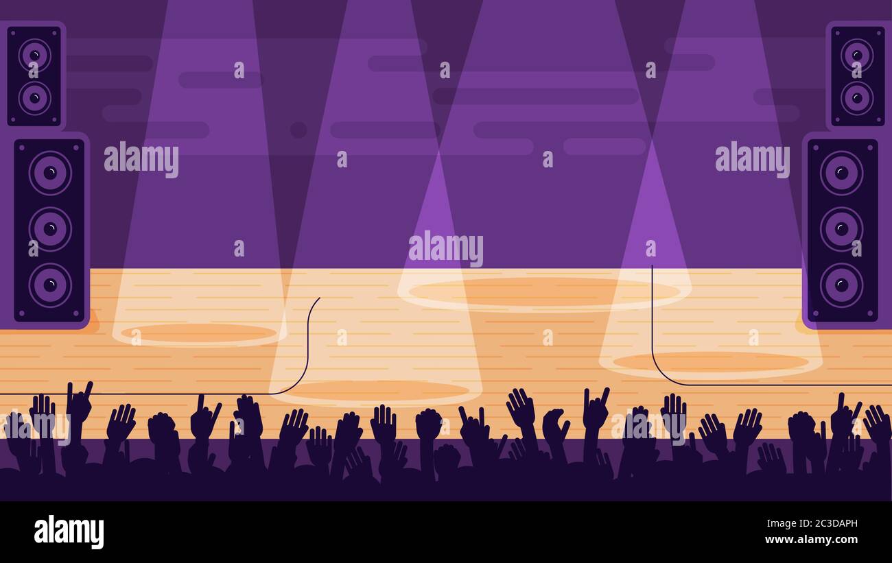 People on rock event Stock Vector Images - Alamy