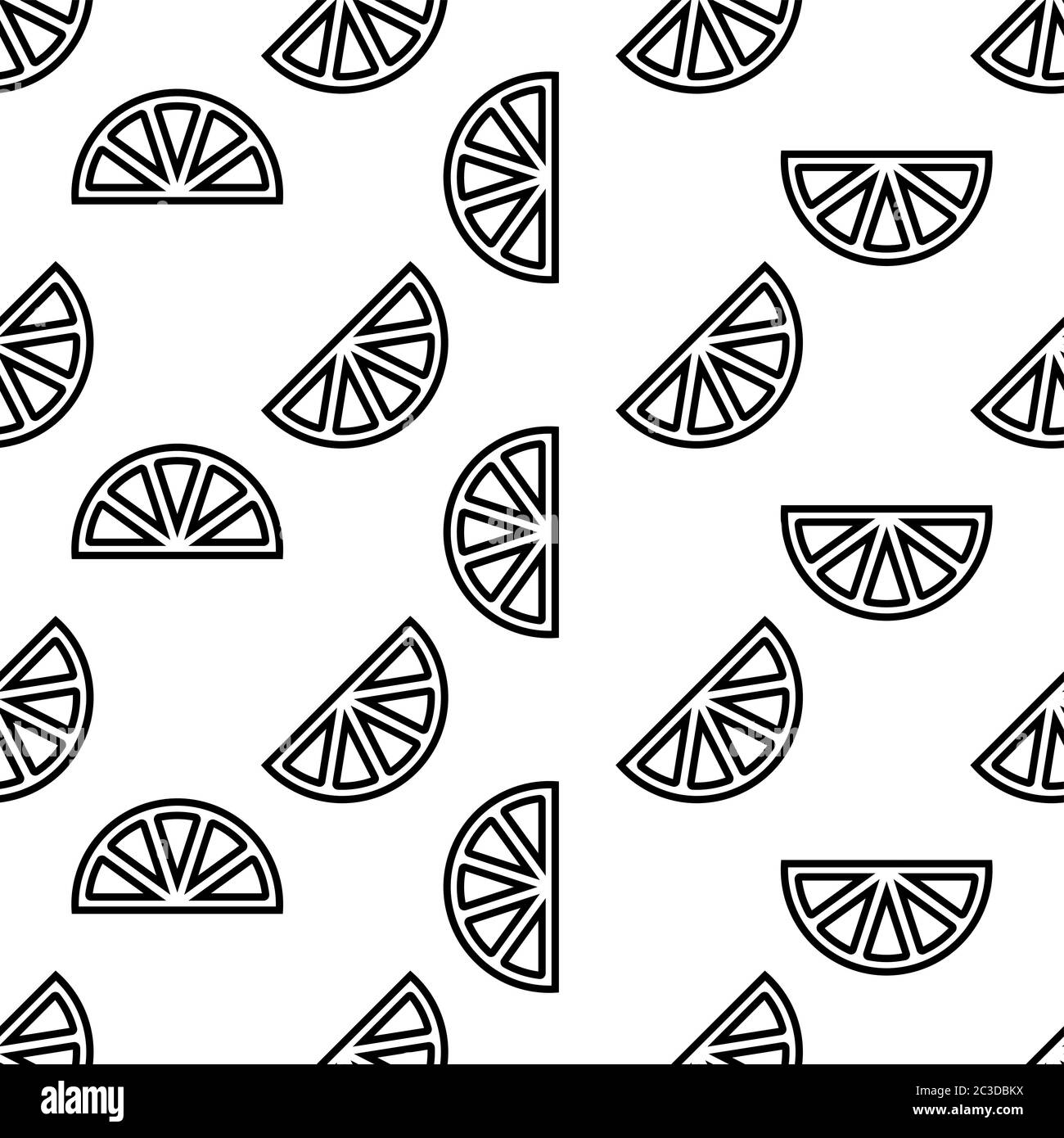 Lemon Icon Seamless Pattern, Lemon Vector Art Illustration Stock Vector Image & Art - Alamy