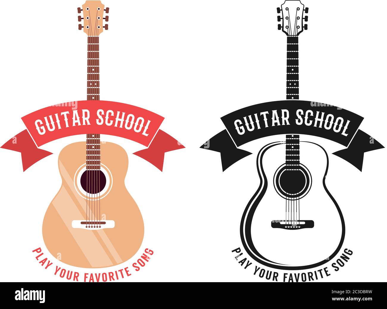 Guitar class at school Cut Out Stock Images & Pictures - Alamy