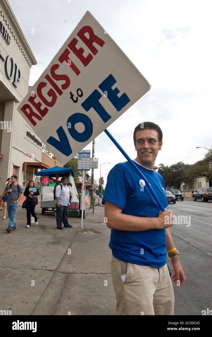 Encourage young people vote hi-res stock photography and images - Alamy