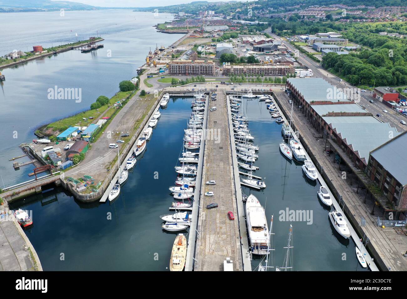 James watt dock crane hi-res stock photography and images - Alamy