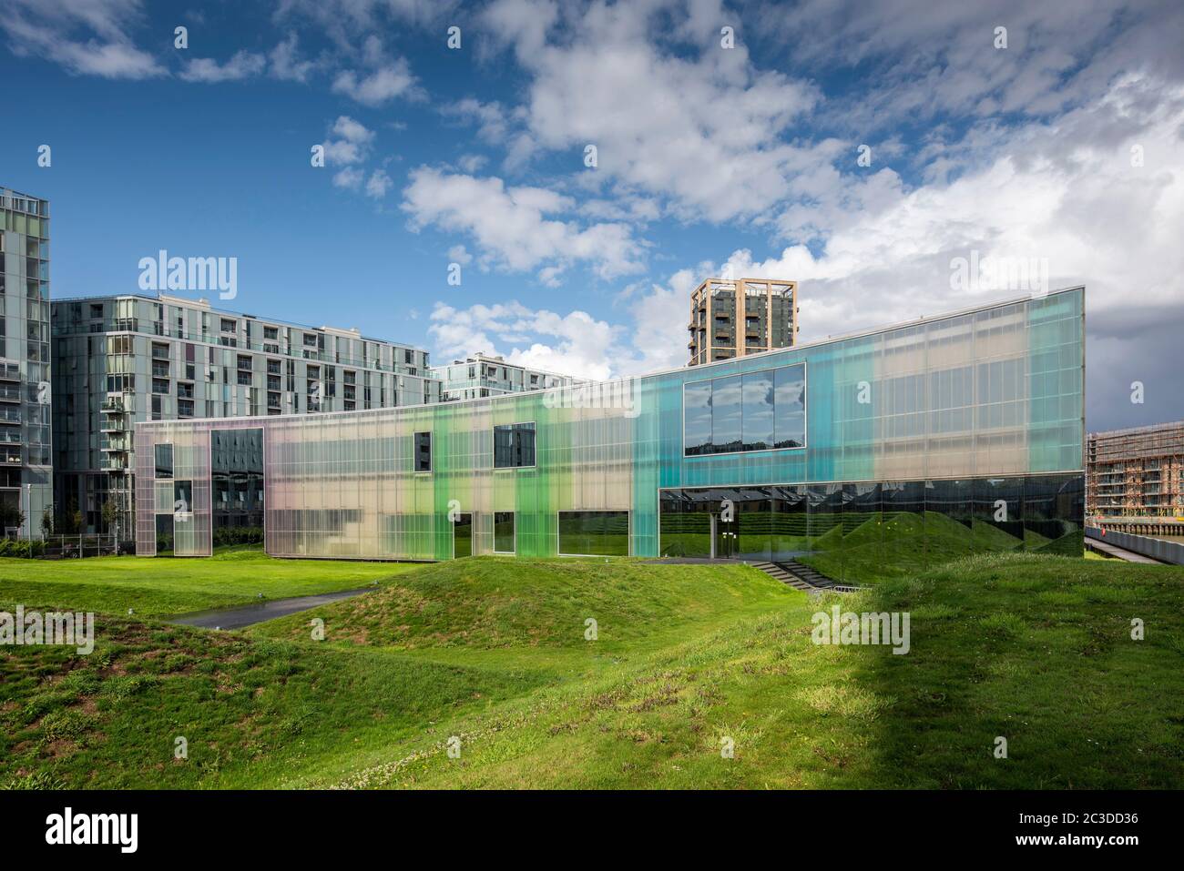 General view of main elevation. Laban Dance Centre, Deptford, United ...
