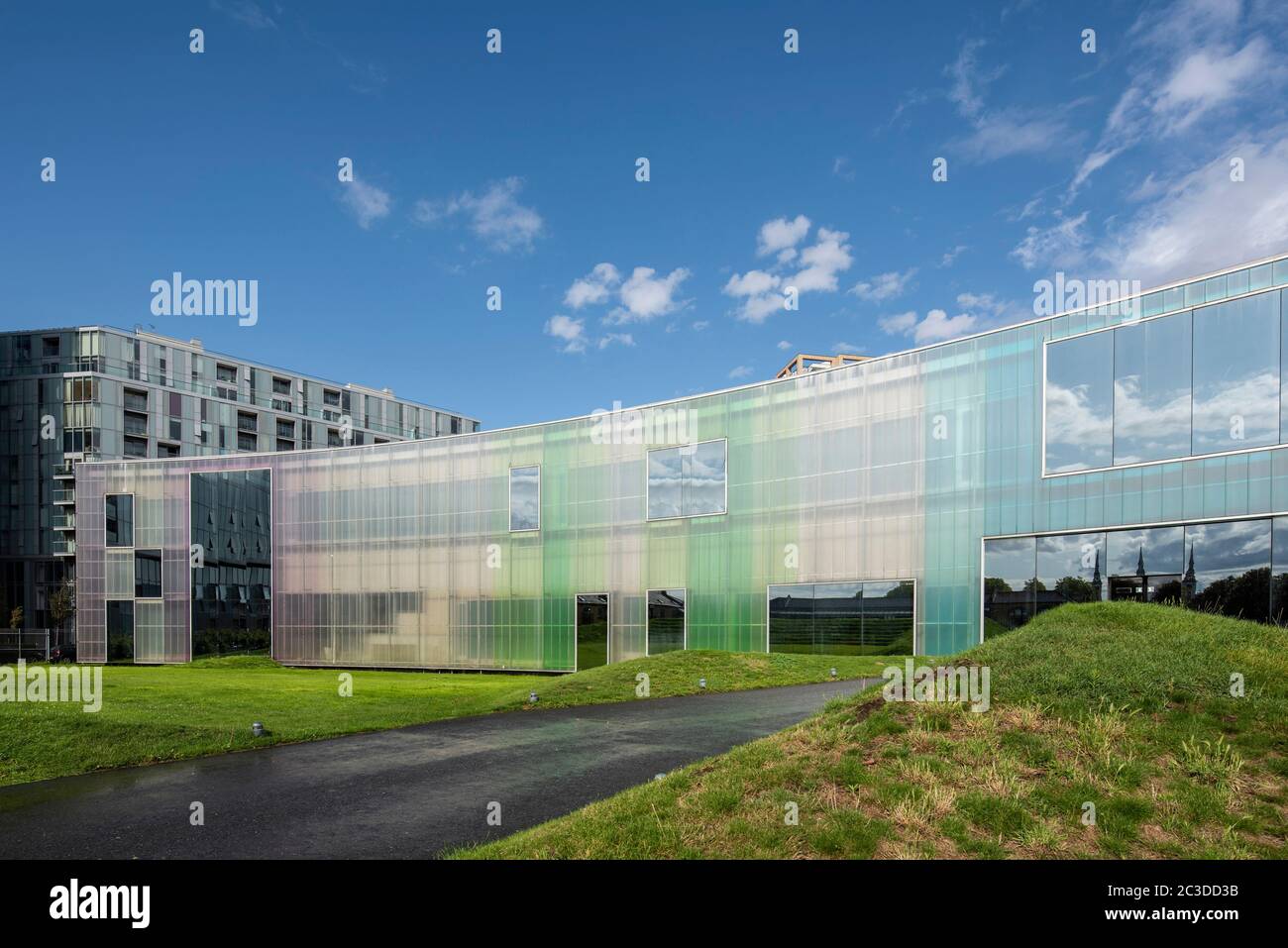 General view of main elevation. Laban Dance Centre, Deptford, United ...