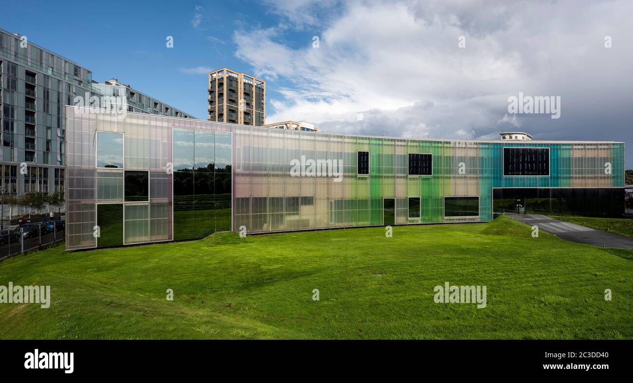 General view of main elevation. Laban Dance Centre, Deptford, United ...