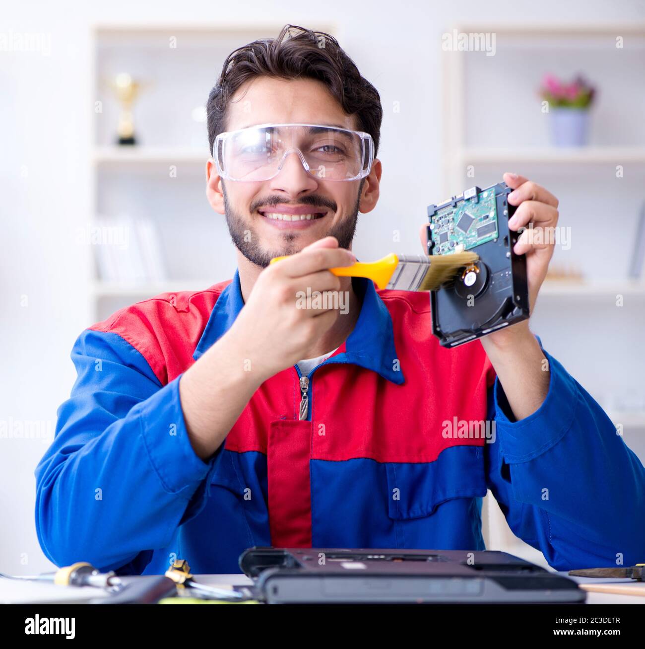 Dust in hard drive hi-res stock photography and images - Alamy