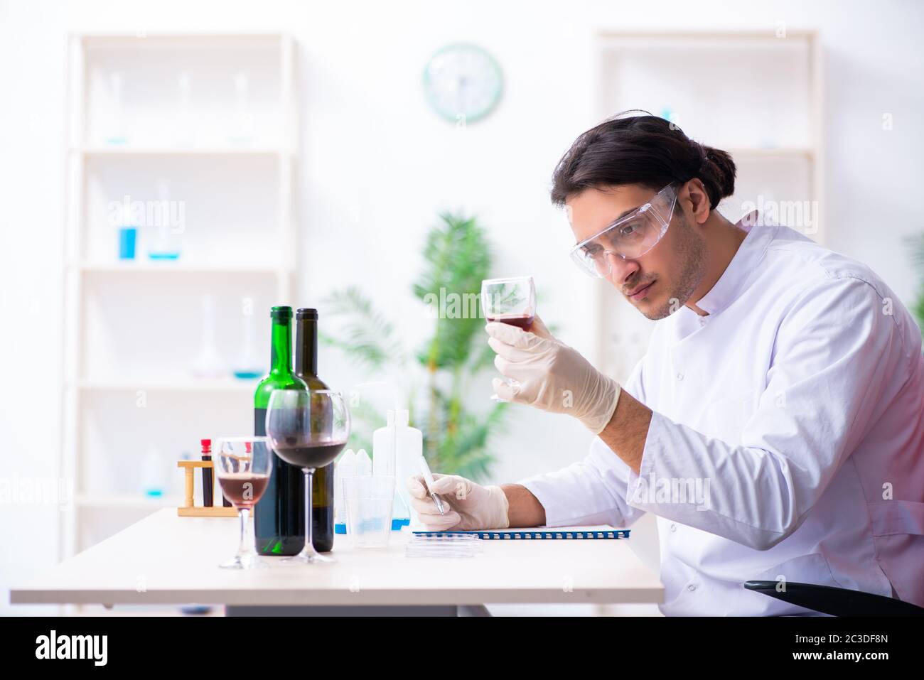 Wine testing laboratory hi-res stock photography and images - Alamy