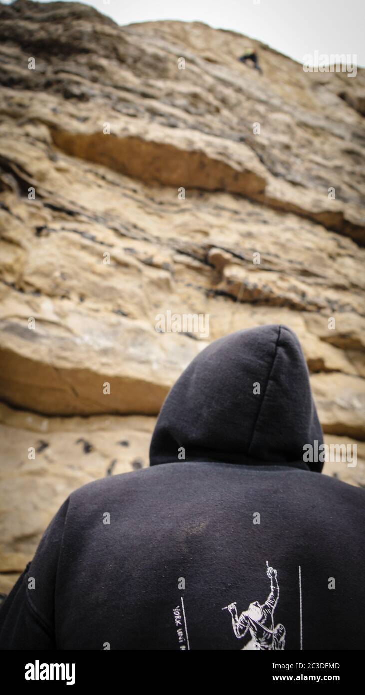 Portland dorset cliffs climbing hi-res stock photography and images - Alamy