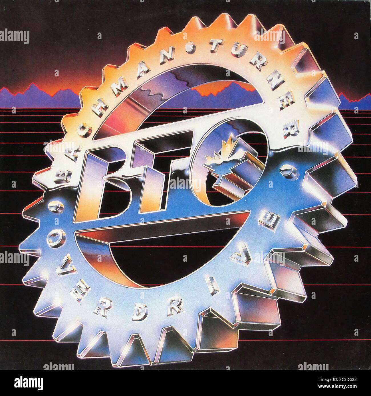 BACHMAN TURNER OVERDRIVE BTO 1984 ALBUM SUN RECORDS - Vintage 12'' LP ...