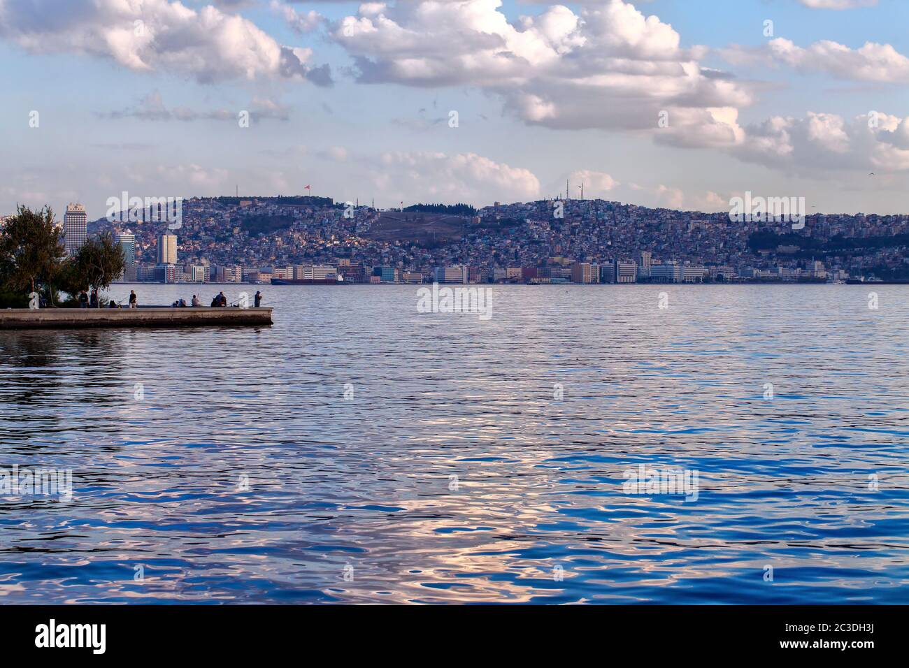 Seascape View in Nature in Turkey Izmir Photo Stock Photo - Alamy