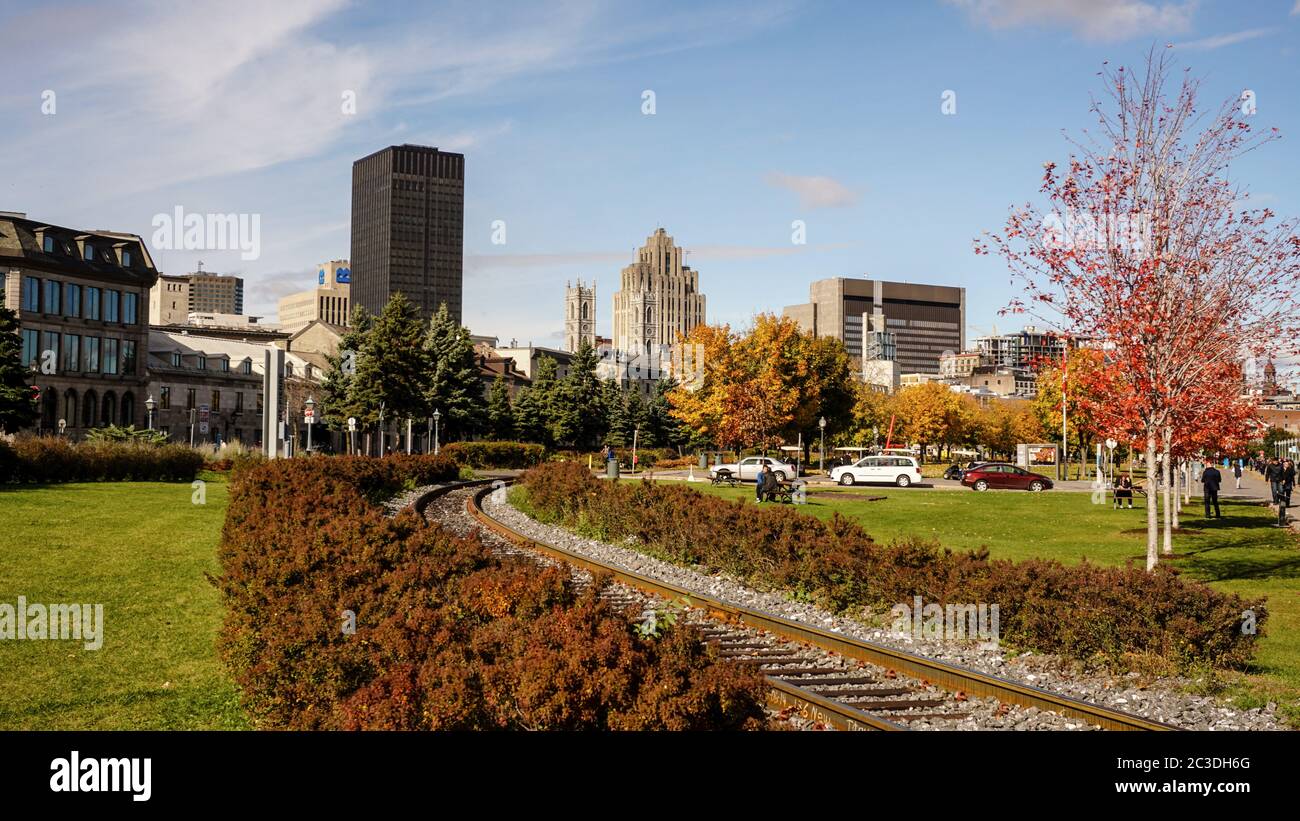 Montreal city landscapes in hi-res stock photography and images - Alamy