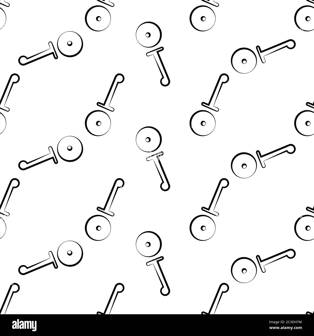 Pizza Cutter Icon Seamless Pattern, Pizza Slice Cutter Seamless Pattern ...