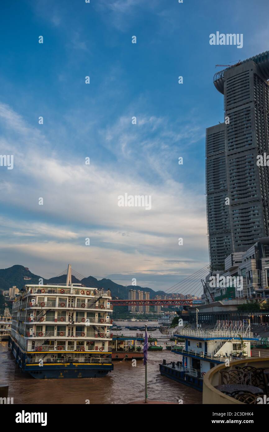 Jialing and yangtze rivers in chongqing hi-res stock photography and ...