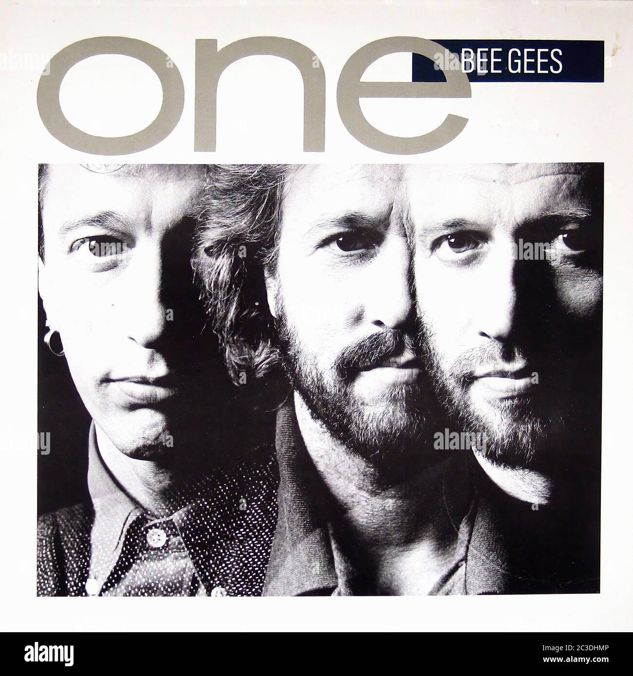 Bee Gees - One - Vintage 12'' vinyl LP Cover Stock Photo - Alamy