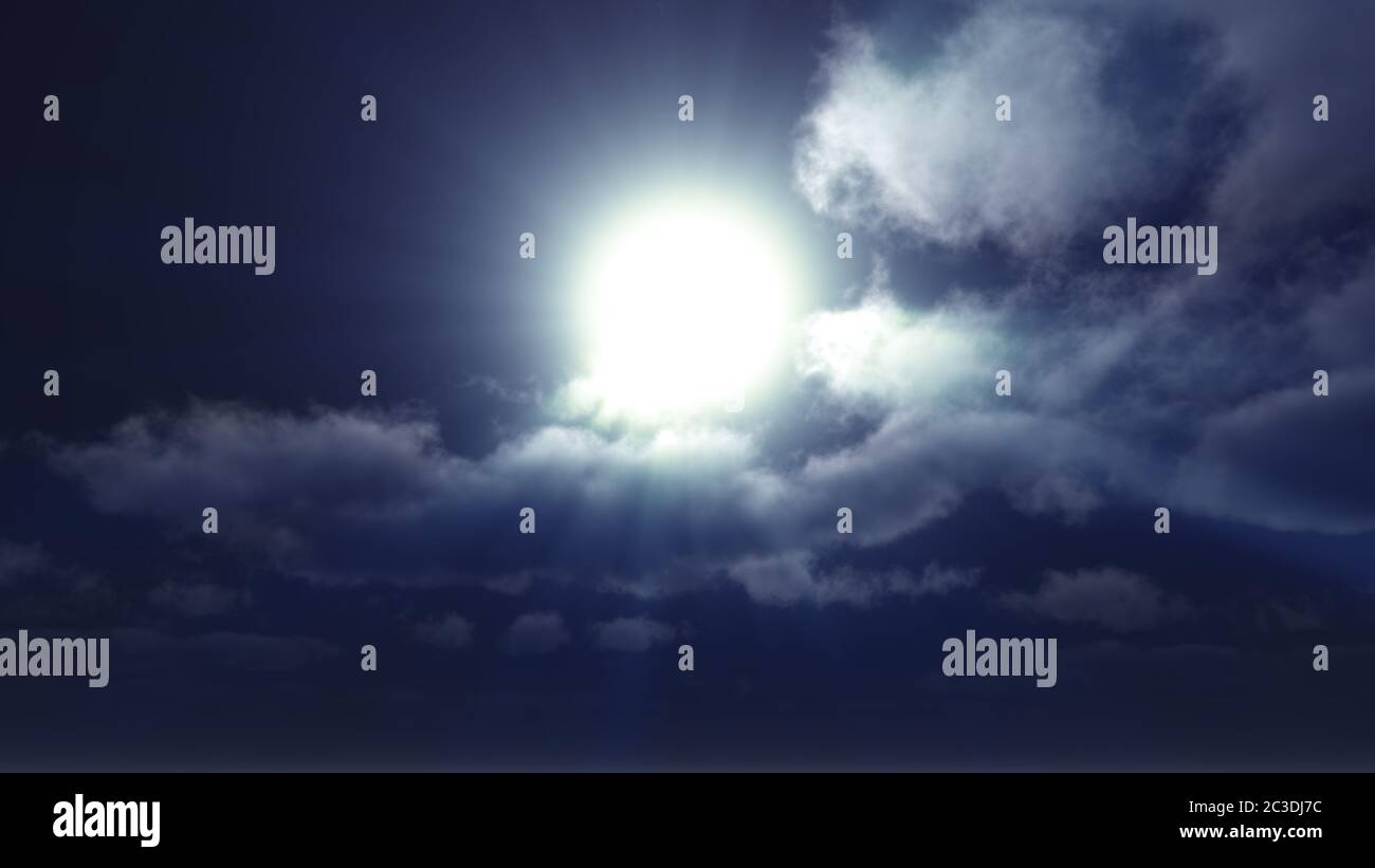 Horror scene clouds timelapse hi-res stock photography and images - Alamy