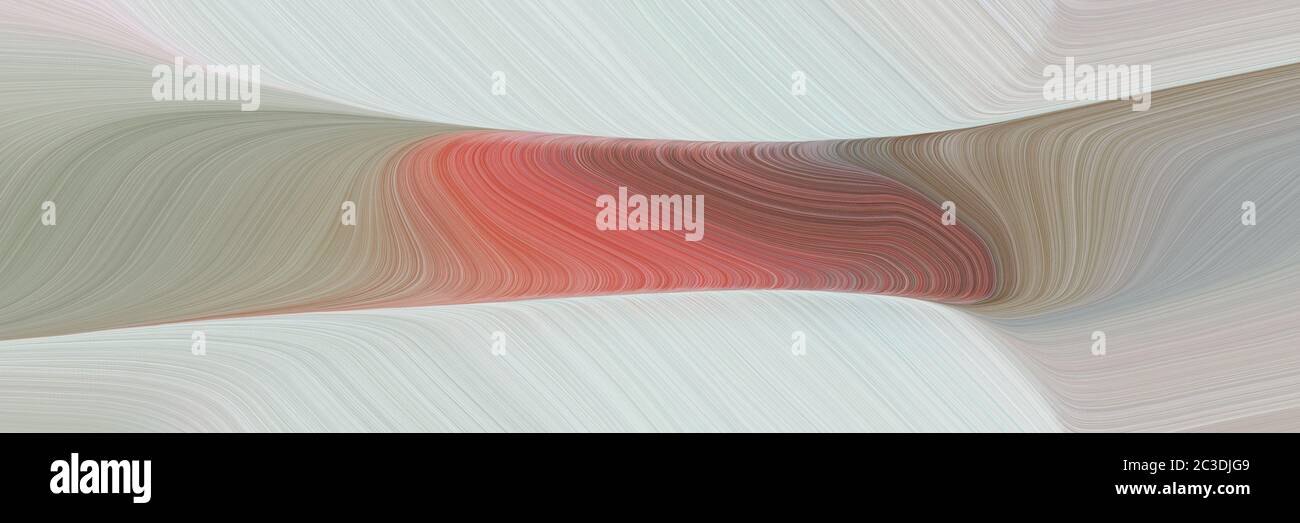 art decorative curves banner design with silver, pastel gray and pastel ...