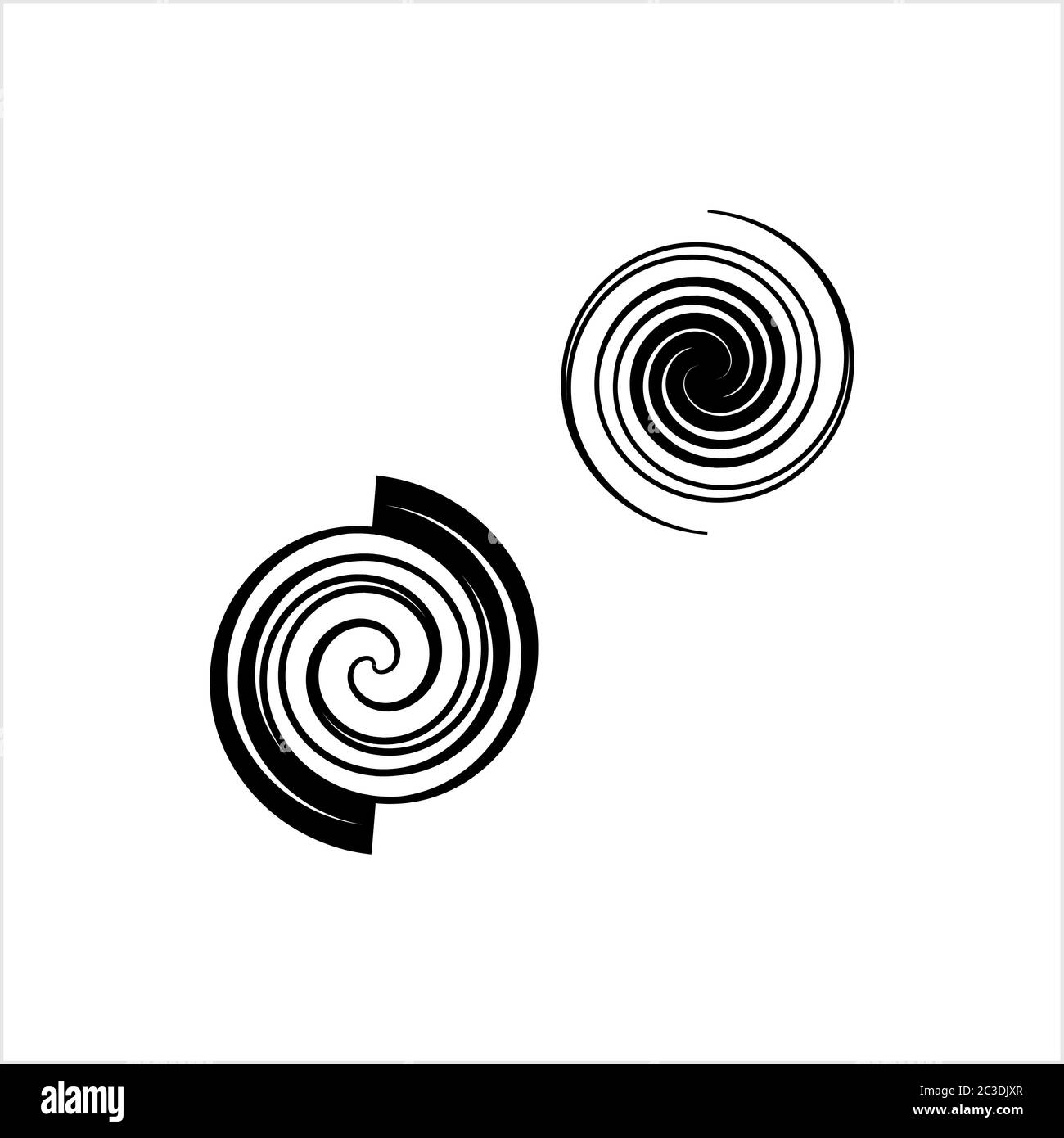 Spiral Design, Spiral Vector Art Illustration Stock Vector Image & Art ...
