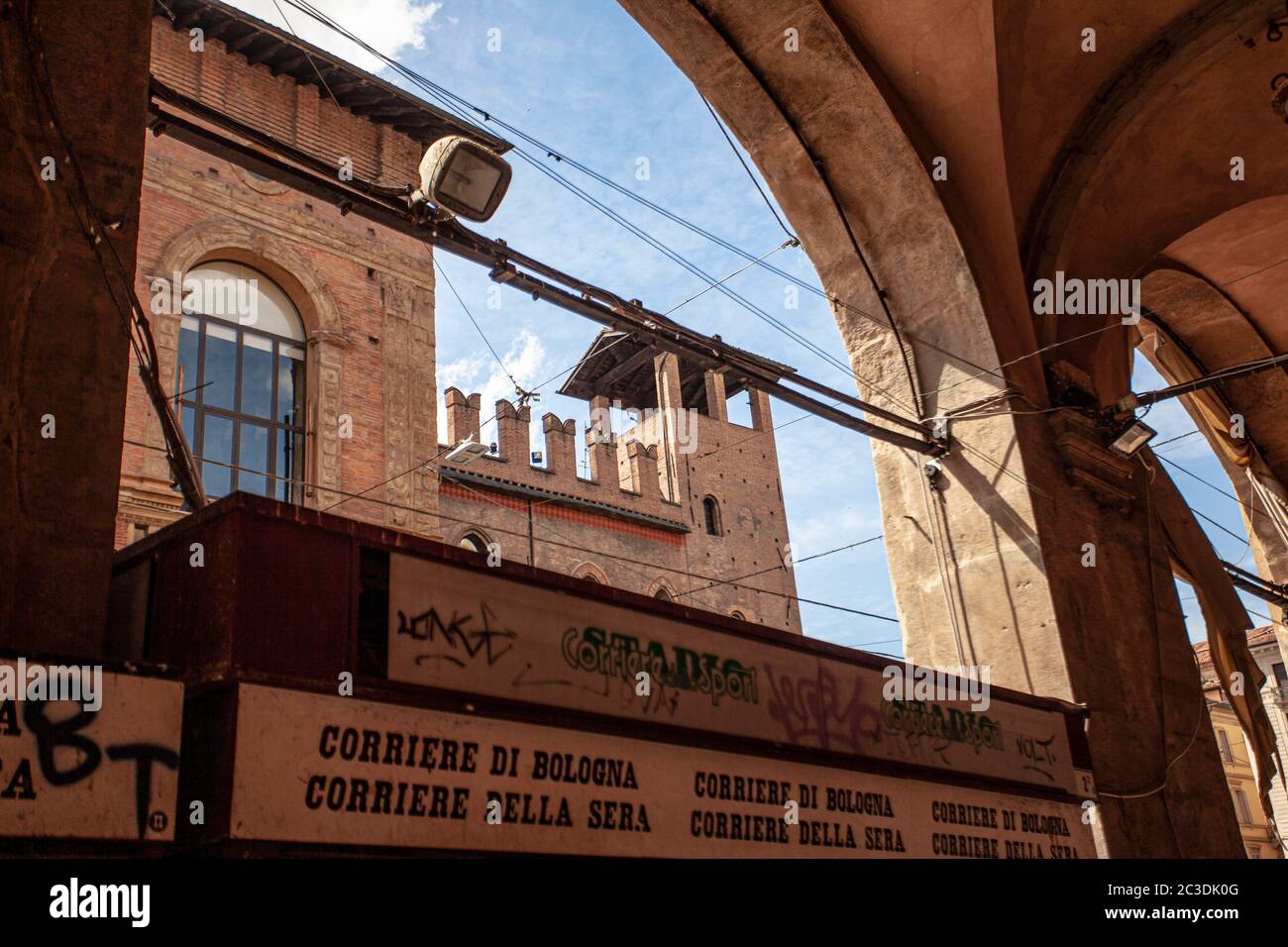 Bologna architecture detail 30 Stock Photo - Alamy