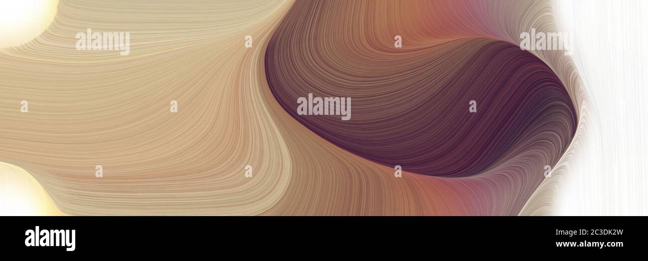 liquid decorative curves graphic with rosy brown, old mauve and linen ...