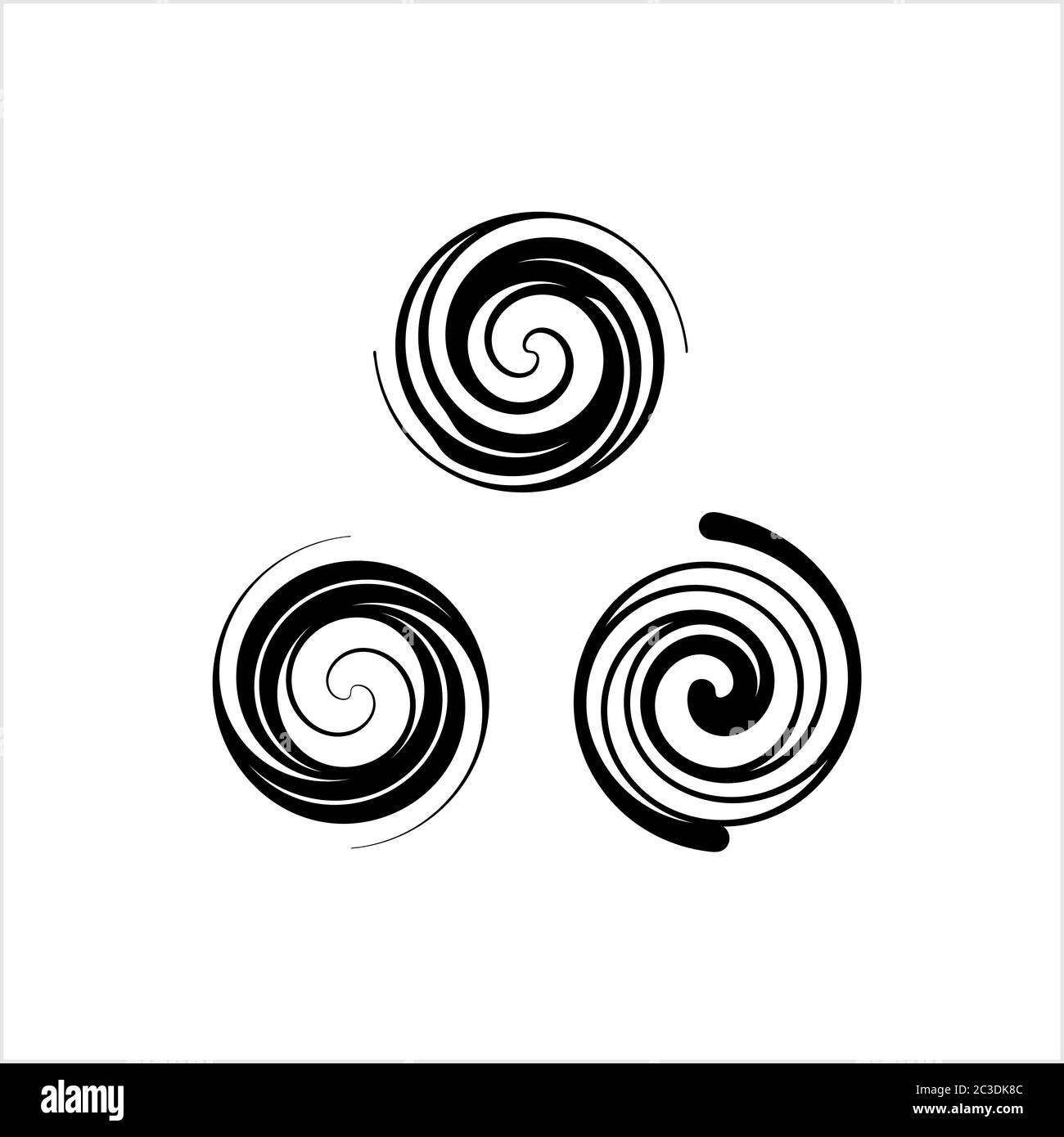 Spiral Design, Spiral Vector Art Illustration Stock Vector Image & Art ...