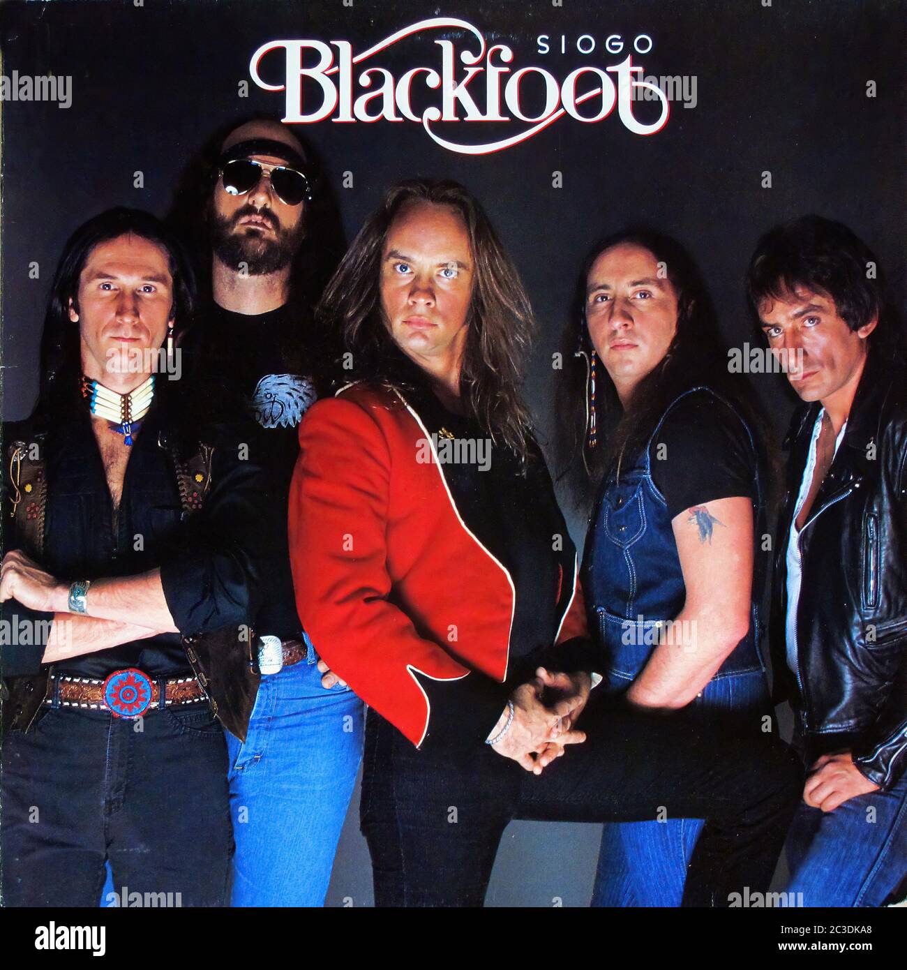 BLACKFOOT SIOGO - Vintage 12'' LP vinyl Cover Stock Photo - Alamy