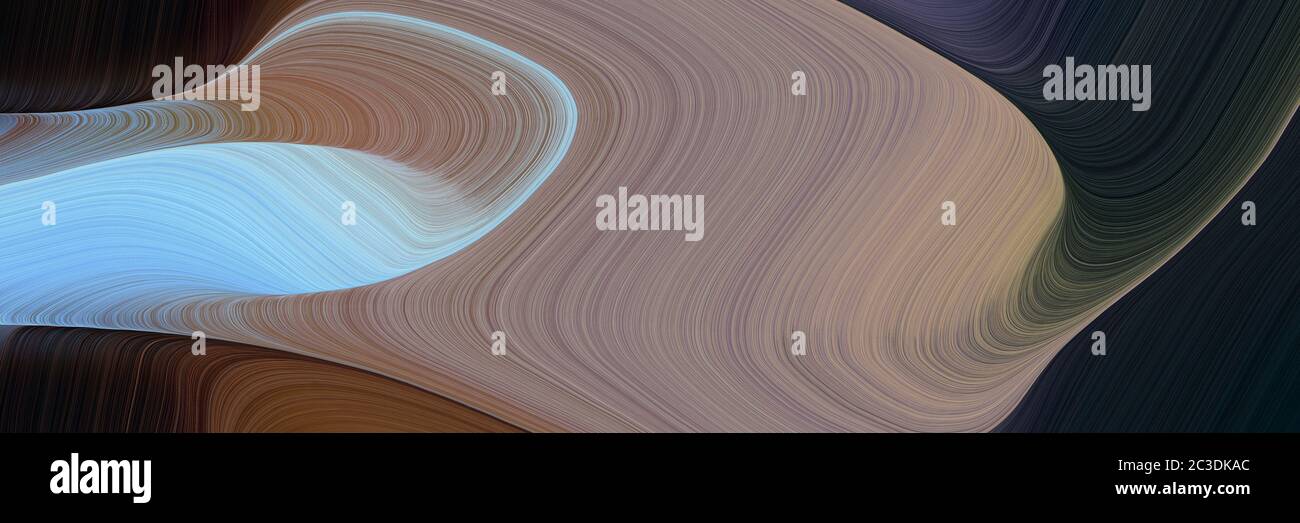 futuristic colorful waves header design with gray gray, very dark blue ...