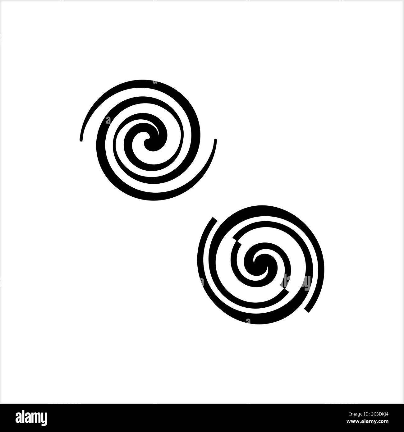 Spiral Design, Spiral Vector Art Illustration Stock Vector Image & Art ...