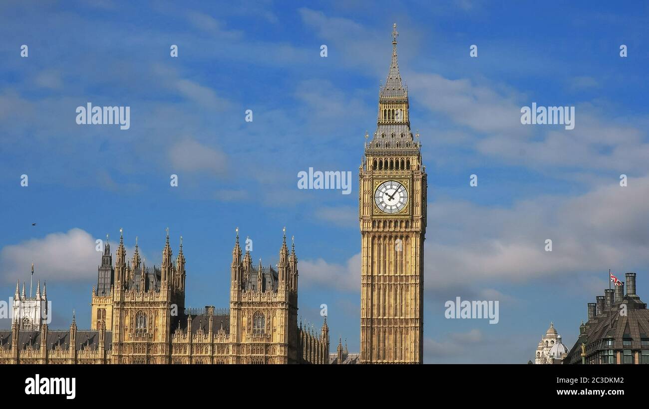 westminster parliament house and big ben, london Stock Photo - Alamy