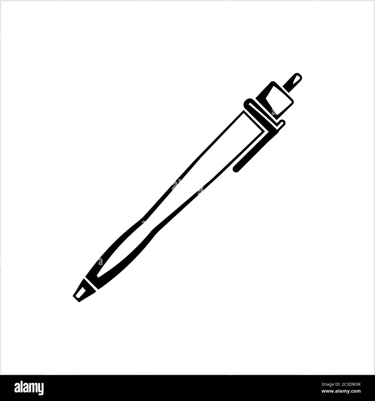 Pen Icon, Creative Design Vector Art Illustration Stock Vector Image ...