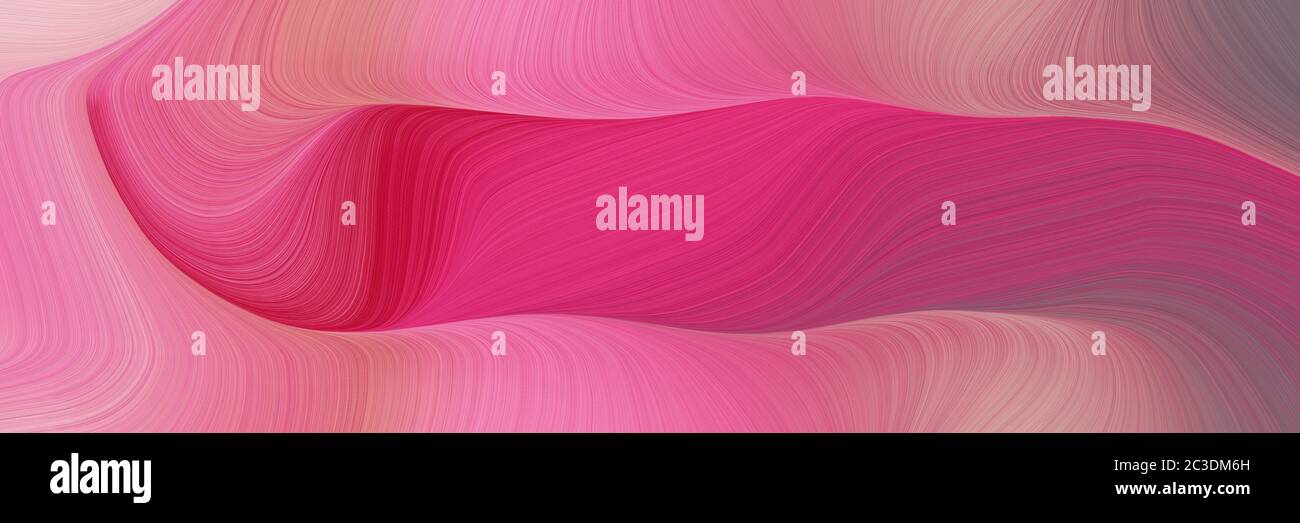 beautiful decorative curves graphic with mulberry , crimson and pastel ...