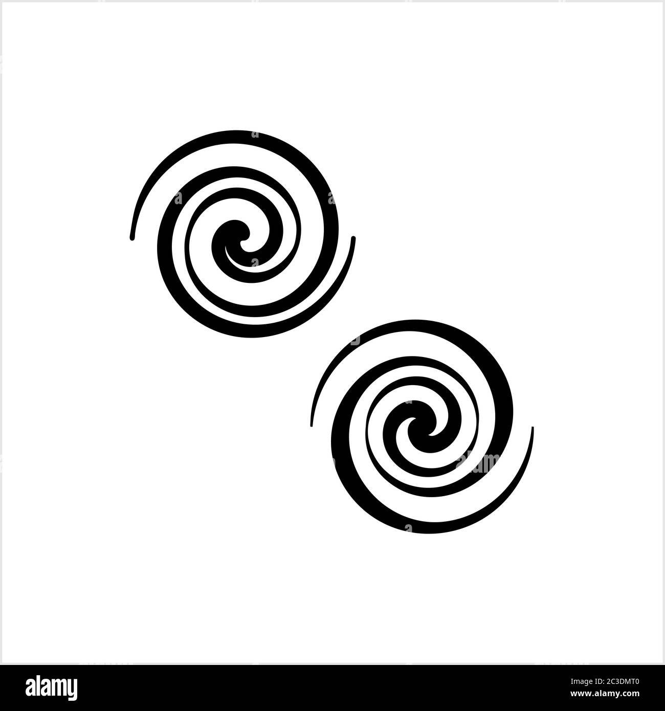 Spiral Design, Spiral Vector Art Illustration Stock Vector Image & Art ...