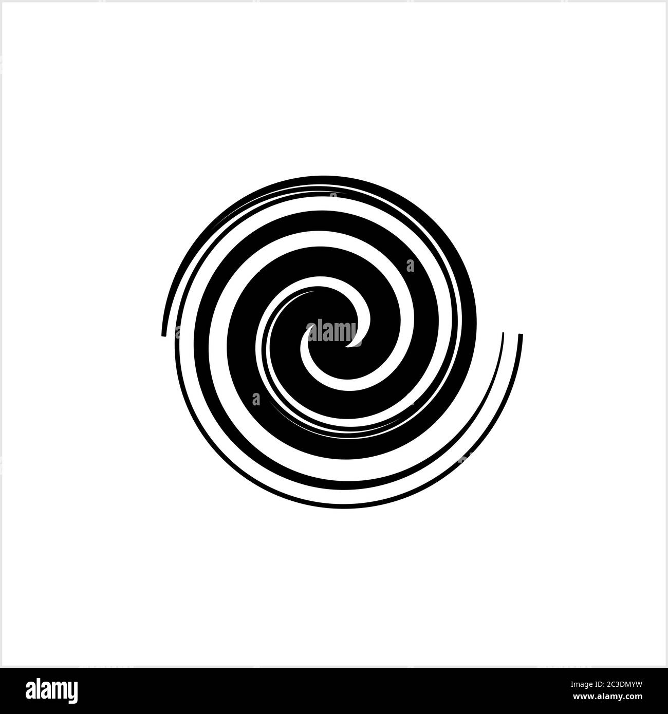 Spiral Design, Spiral Vector Art Illustration Stock Vector Image & Art ...
