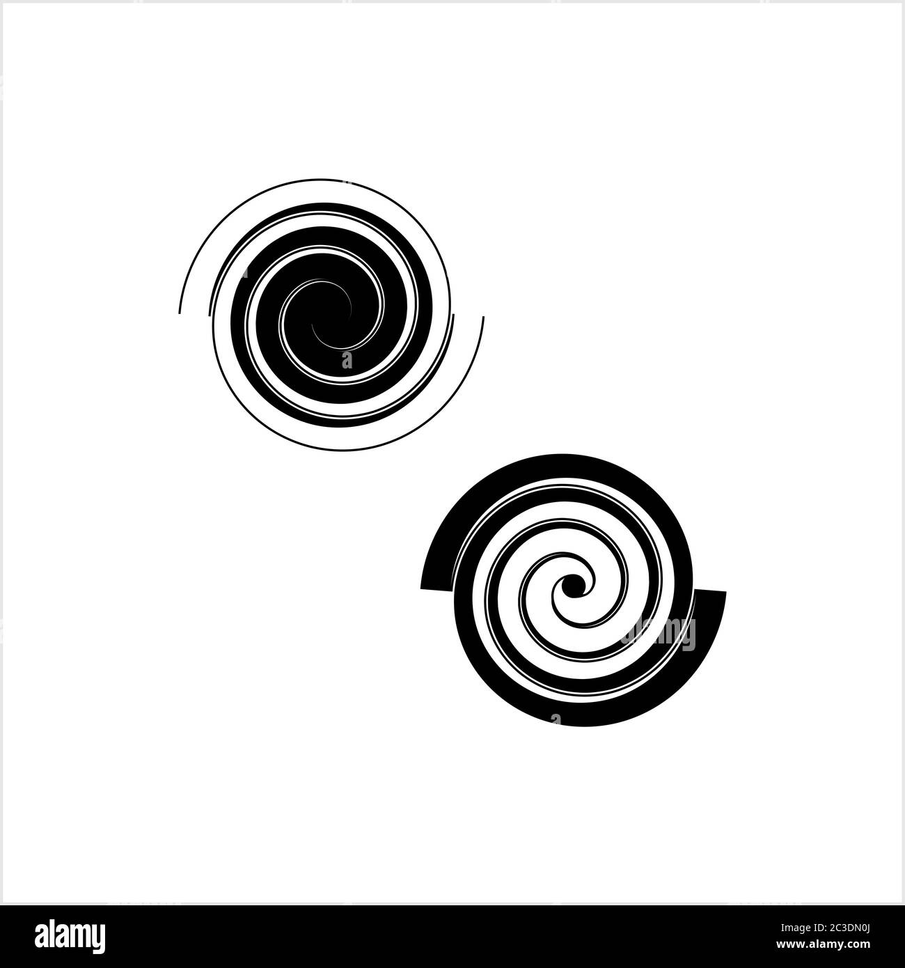 Spiral Design, Spiral Vector Art Illustration Stock Vector Image & Art ...
