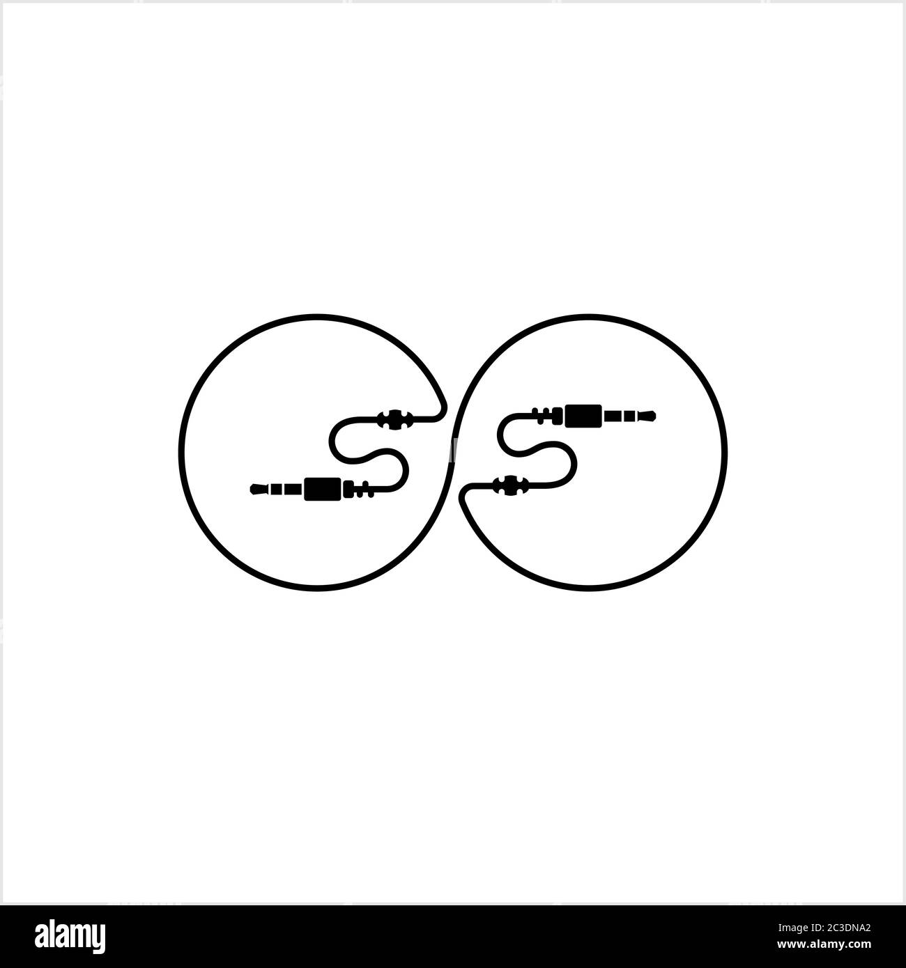 Male connector plug Stock Vector Images - Alamy