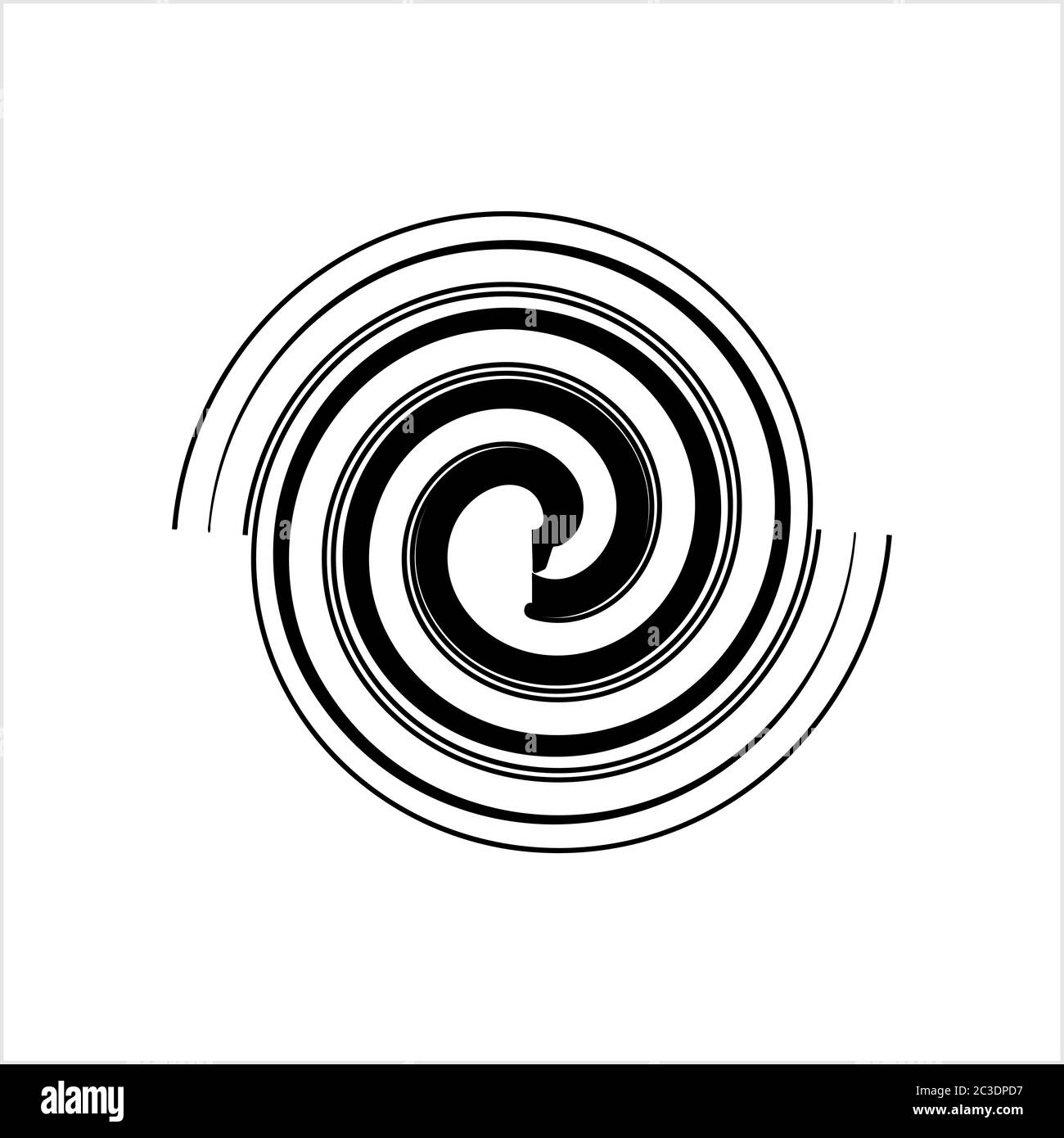 Spiral Design, Spiral Vector Art Illustration Stock Vector Image & Art ...