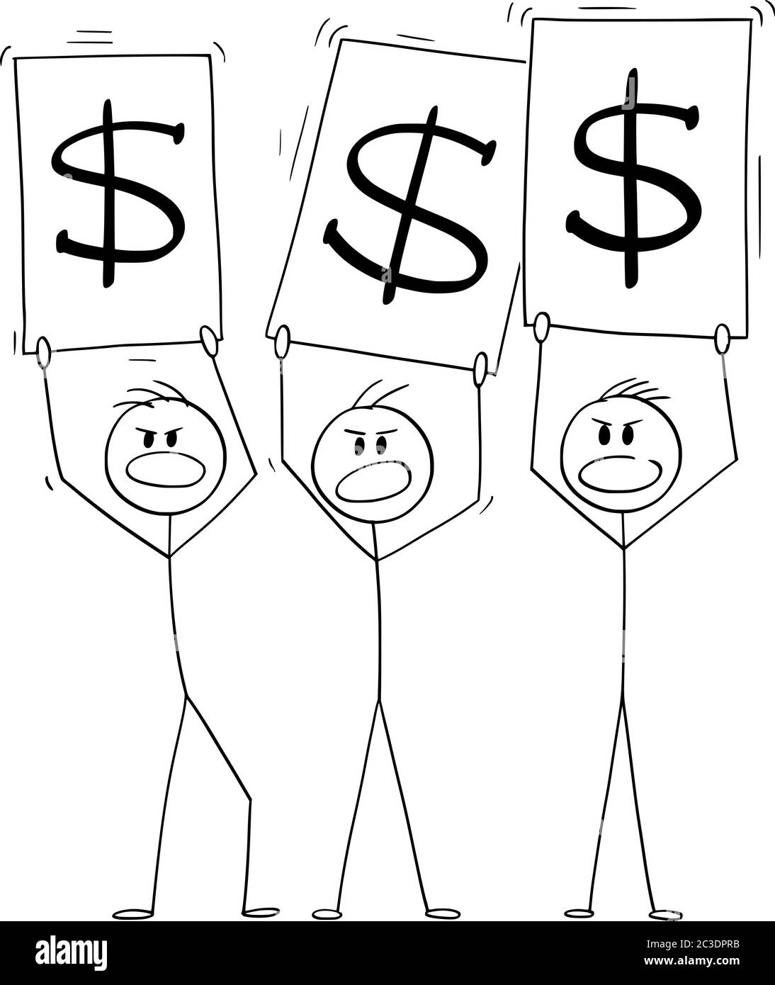 Funny political signs Stock Vector Images - Alamy