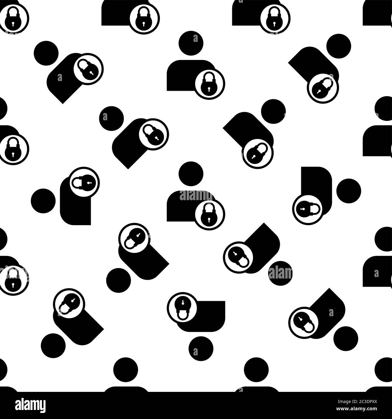 Secure User Login Password Protected Personal Data Protection Authenticate Icon Internet