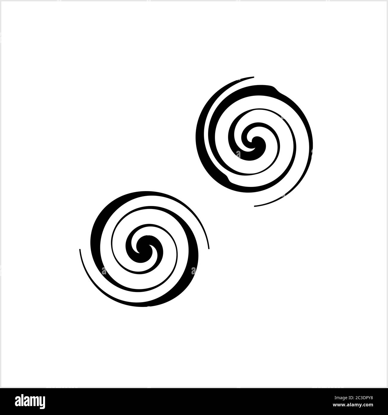 Spiral Design, Spiral Vector Art Illustration Stock Vector Image & Art ...
