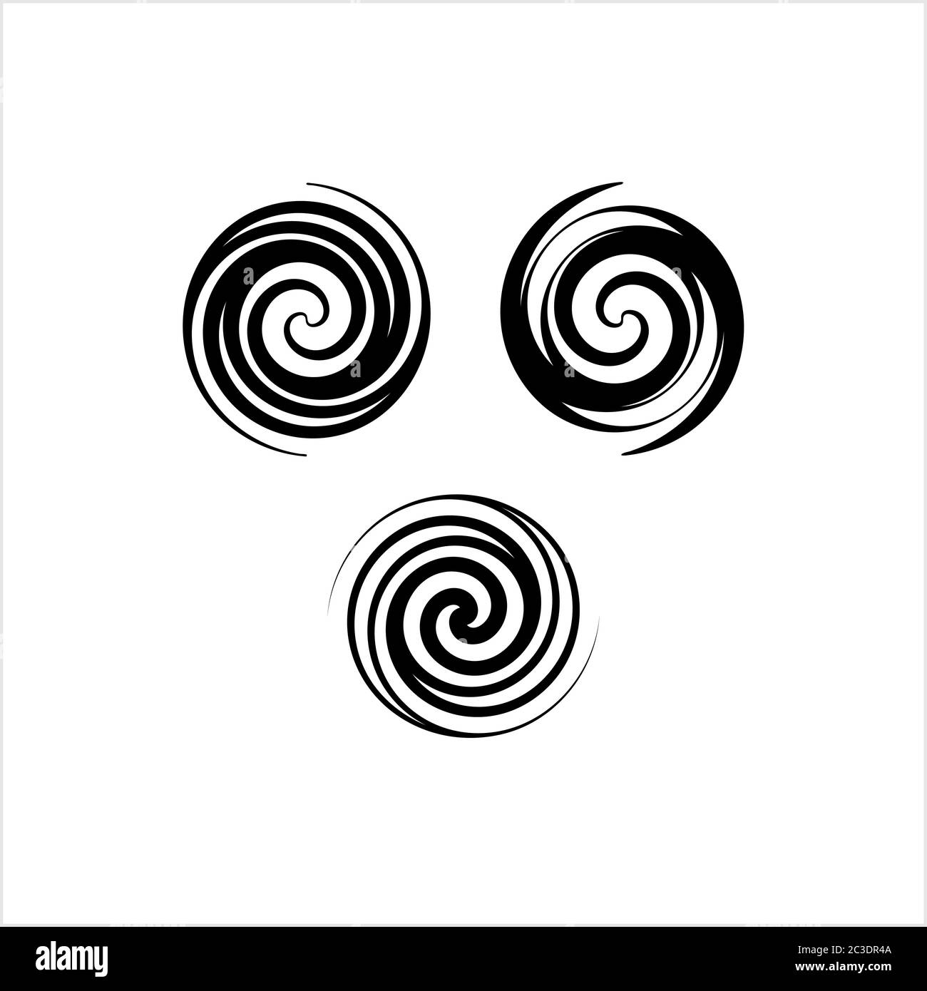 Spiral Design, Spiral Vector Art Illustration Stock Vector Image & Art ...