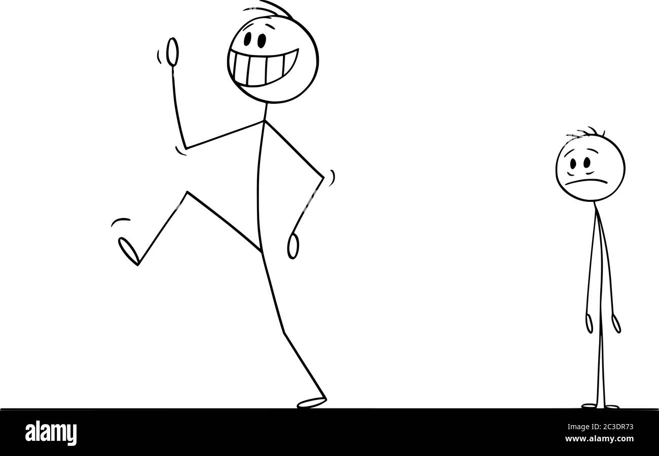 Happy about quitting his job Black and White Stock Photos & Images - Alamy