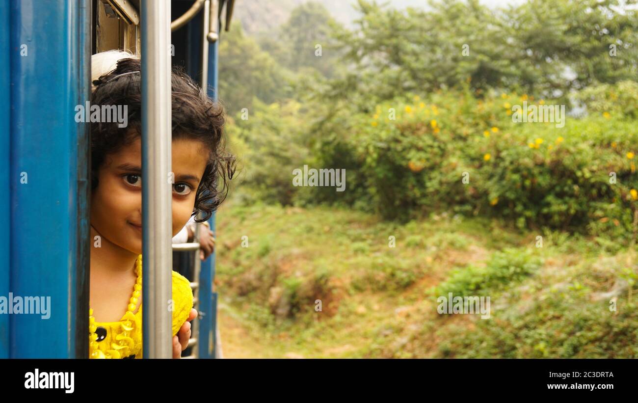 Ooty Toy Train ride in India Stock Photo - Alamy