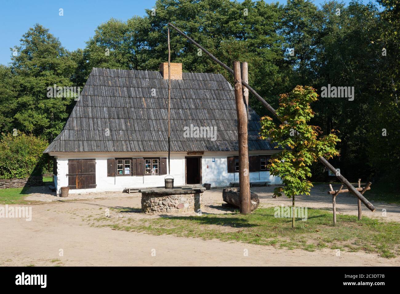 Poland mazovia sierpc skansen polish hi-res stock photography and ...