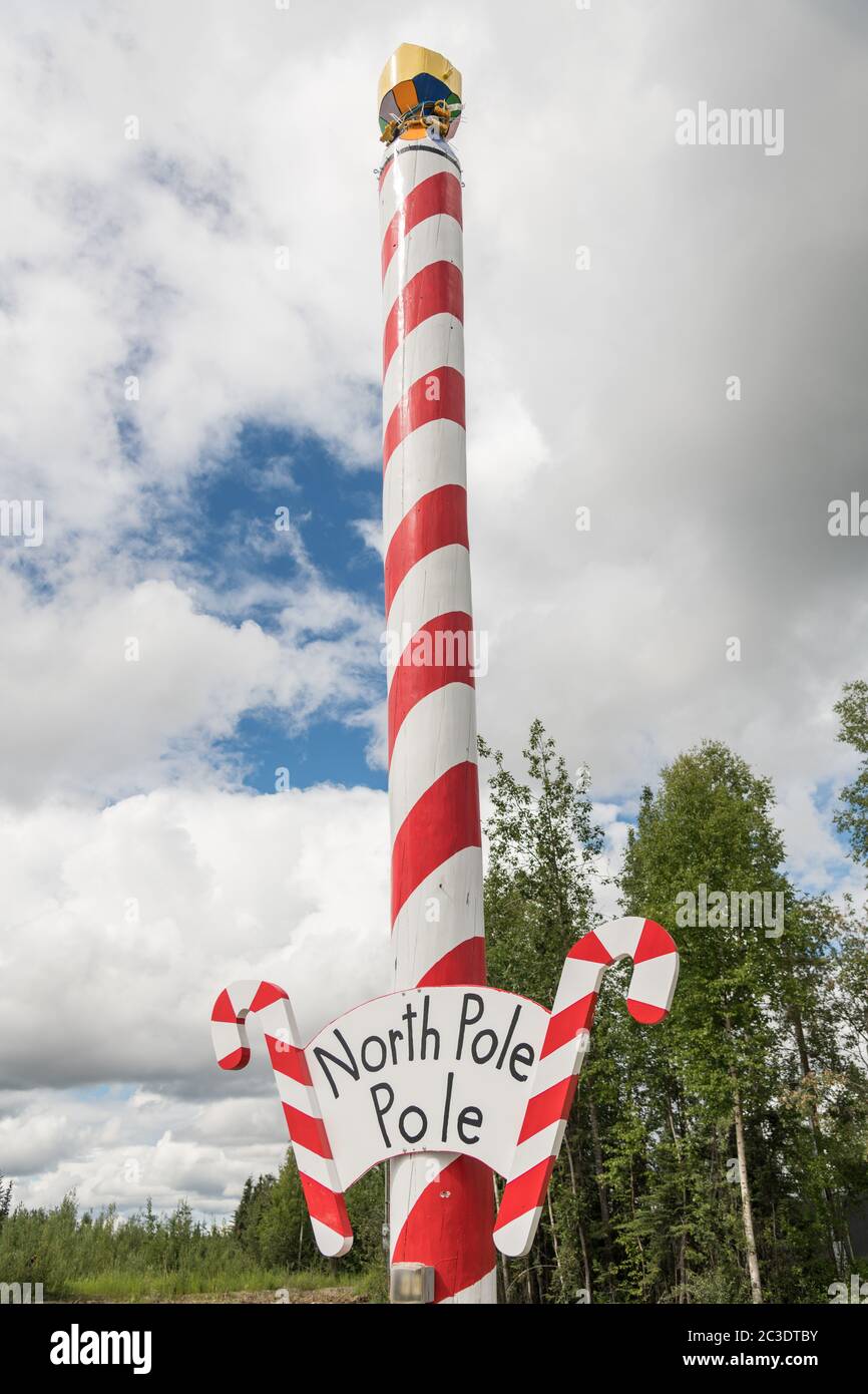 North pole candy shop hi-res stock photography and images - Alamy
