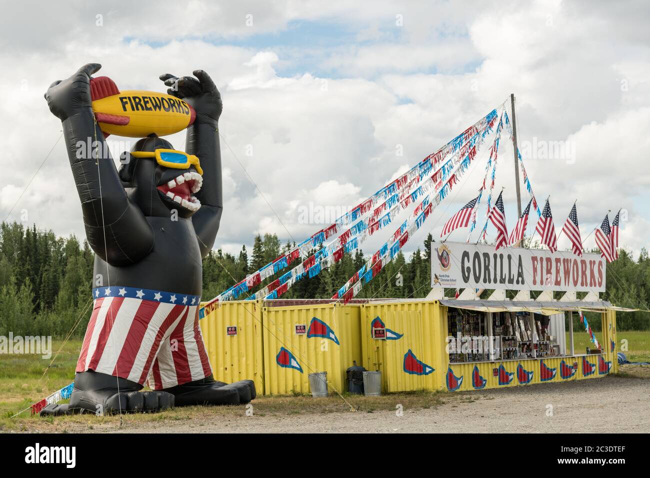 Fireworks stand hi-res stock photography and images - Alamy