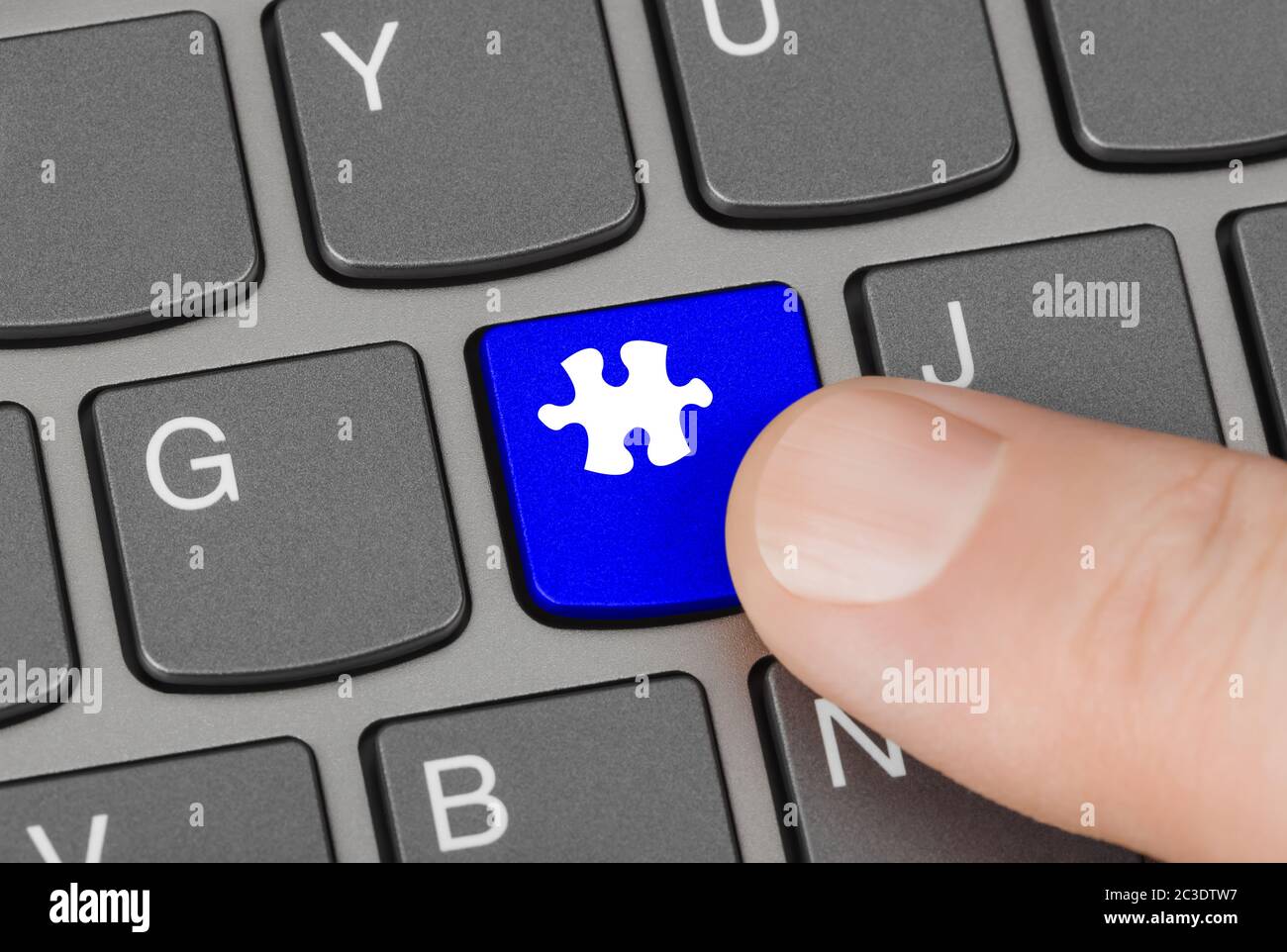Computer puzzle hi-res stock photography and images - Alamy