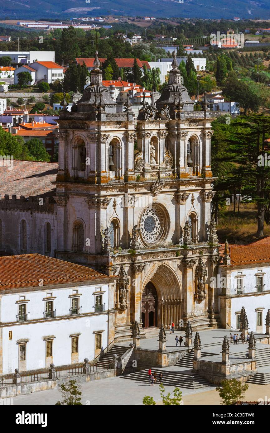 Alcobaca Monastery - Portugal Stock Photo - Alamy