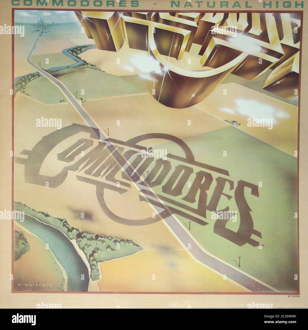 Commodores - Natural High - Vintage 12'' vinyl LP Cover Stock Photo - Alamy