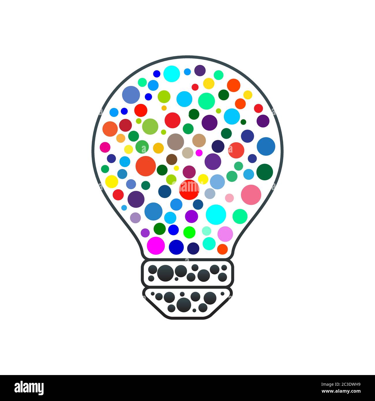 Light bulb collage element hi-res stock photography and images - Alamy