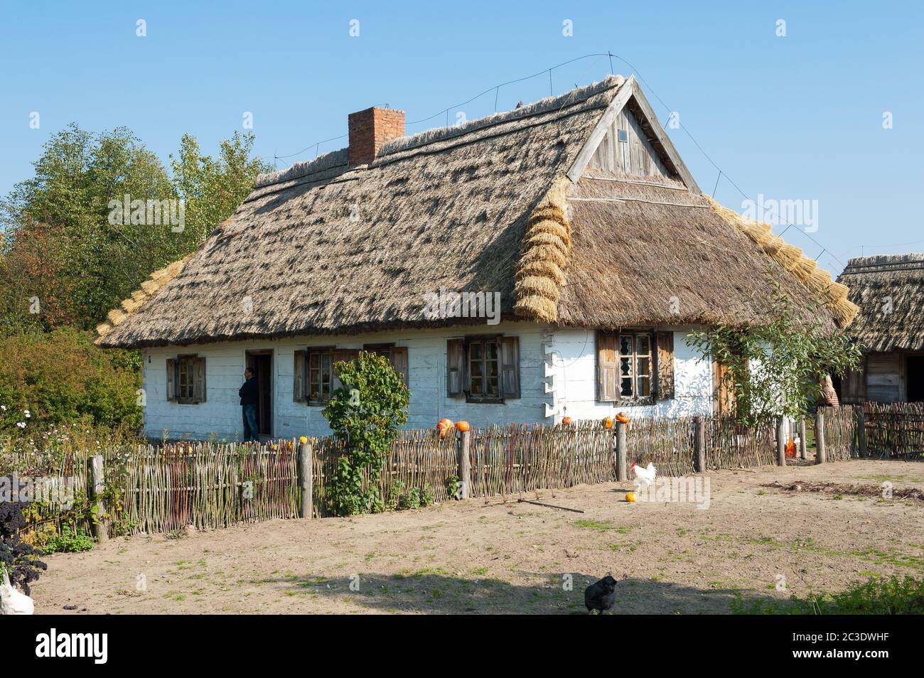Poland mazovia sierpc skansen polish hi-res stock photography and ...