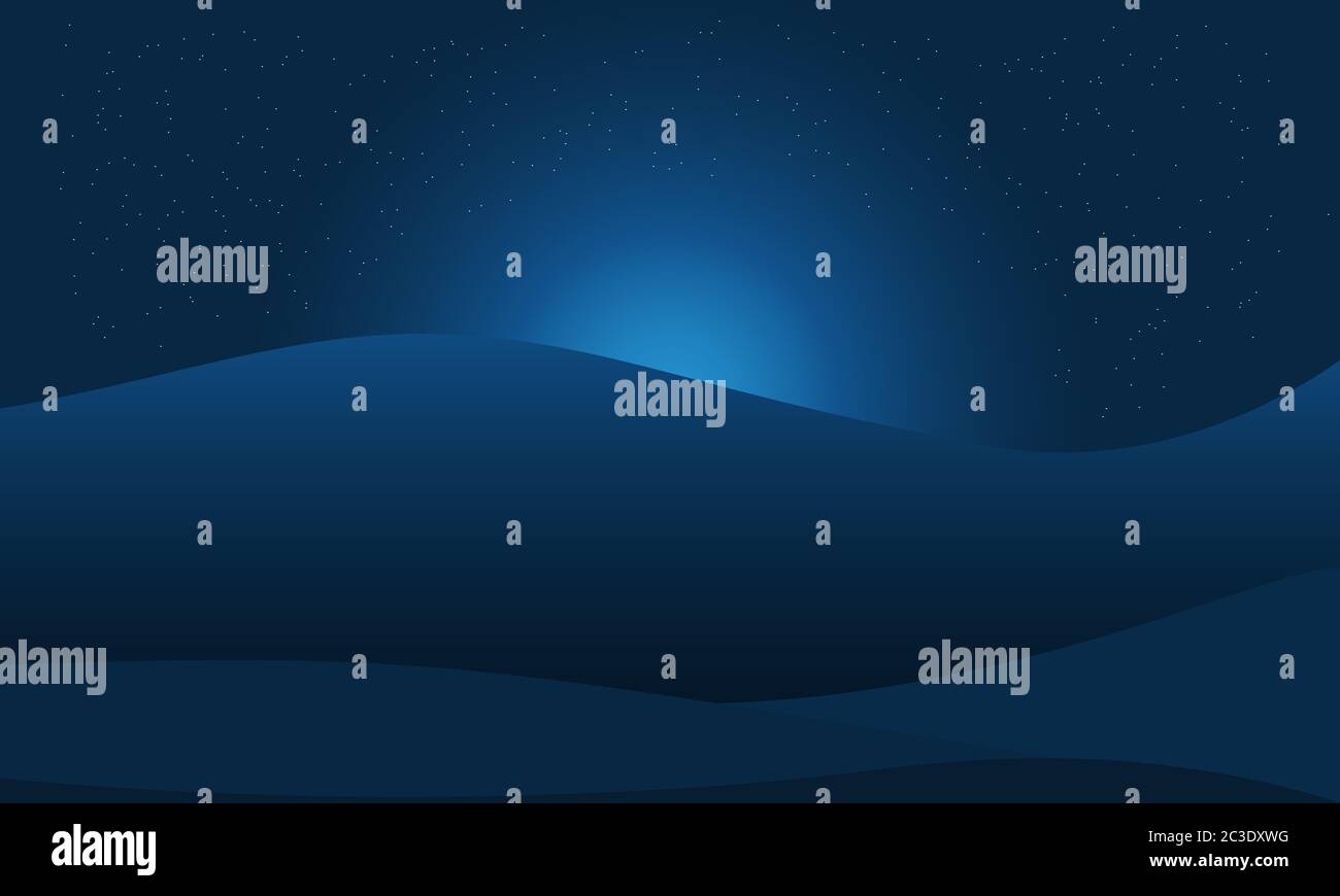 desert background at night design vector illustration Stock Vector ...